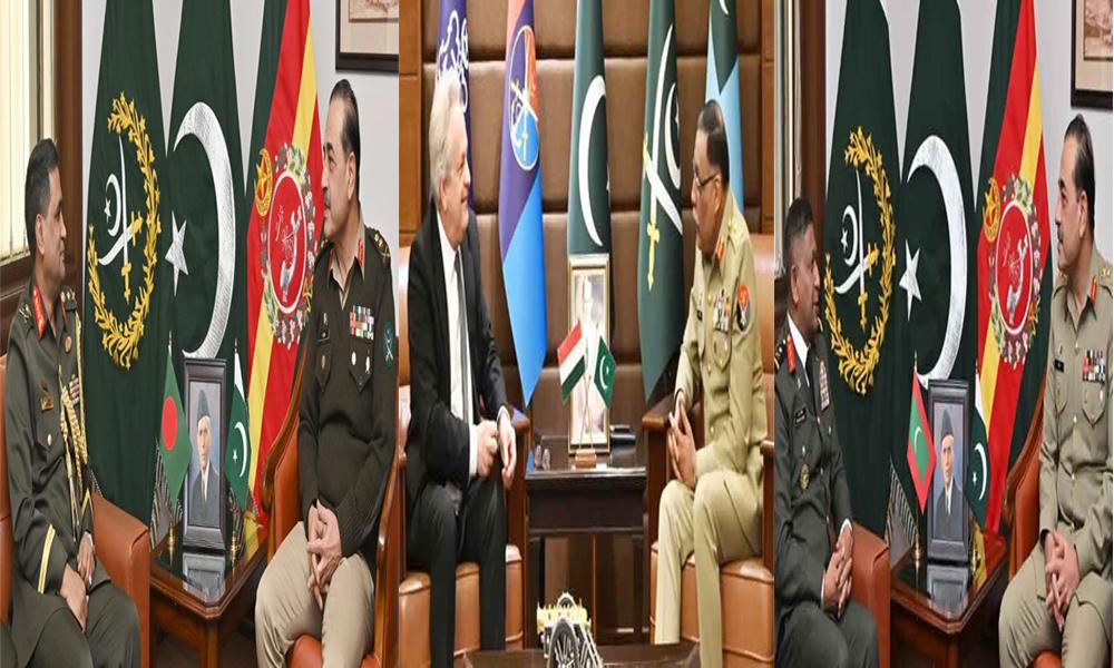 CDF Maldivian forces, Bangladeshi Naval Chief meet Pakistani military ...