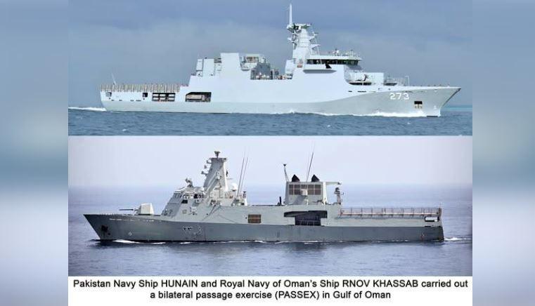 PNS HUNAIN visits Oman to boost naval cooperation