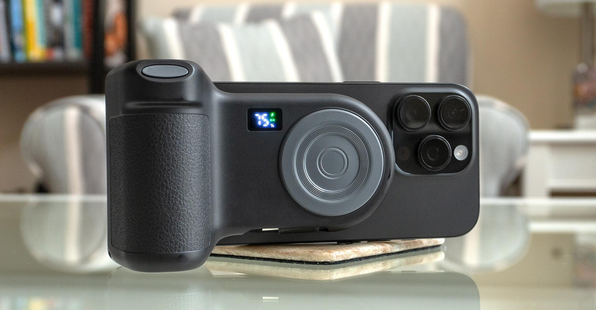 Belkin’s camera grip power bank is a few upgrades away from being a ...