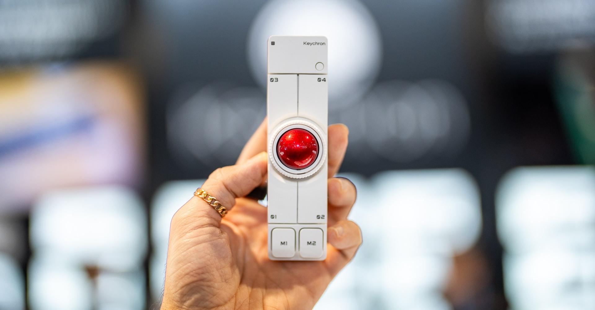 I’ve never used a trackball, but Keychron’s Nape Pro looks like the ...