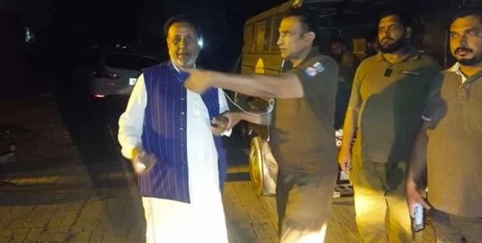Lahore police detain PTI leader Mian Mehmood ur Rasheed