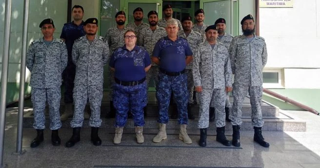 Pakistan Navy's PNS Haneen starts its sail from Romania