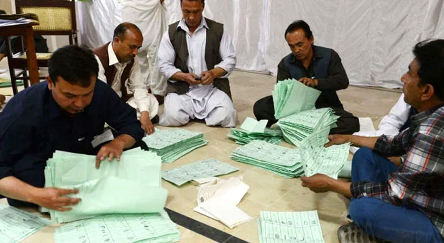 Vote counting for by-elections on 21 national, provincial assemblies ...