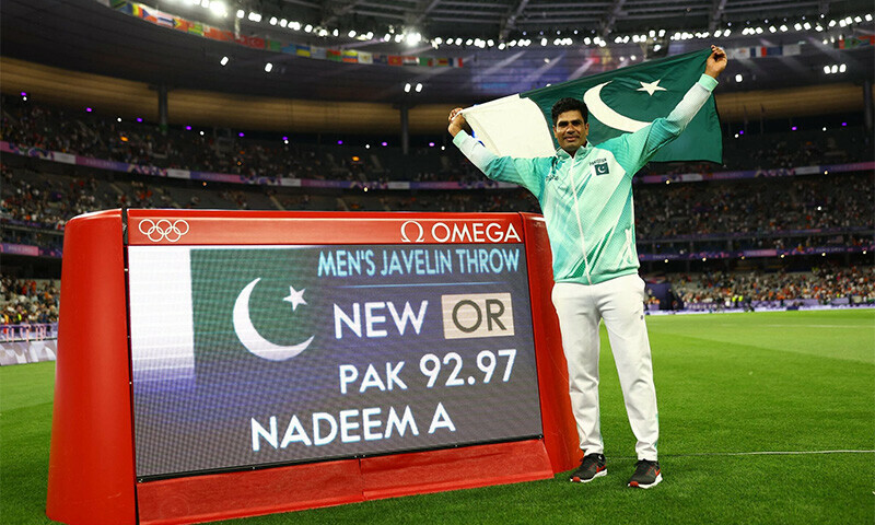 Arshad Nadeem secures historic gold for Pakistan in Paris Olympics ...