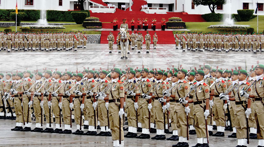 5-month military training of cadets commences at PMA Kakul