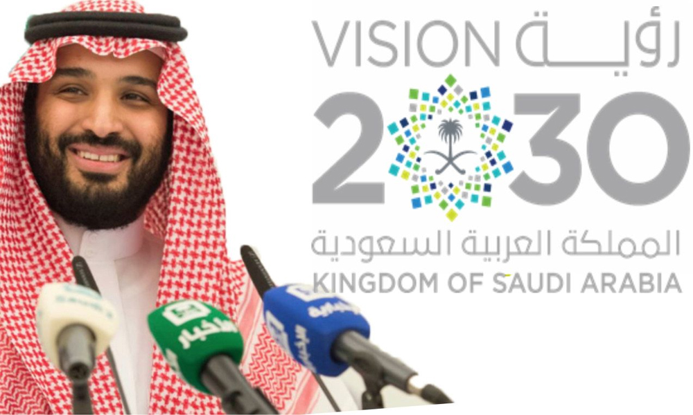 What is Saudi Crown Prince M bin Salman's Vision 2030?