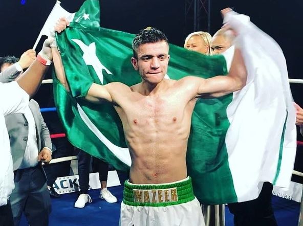 Lightning punch: Pakistan’s Wazeer destroys Indian boxer in 1st round