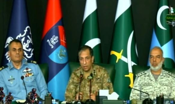 Important press conference by DG ISPR, senior military officials today