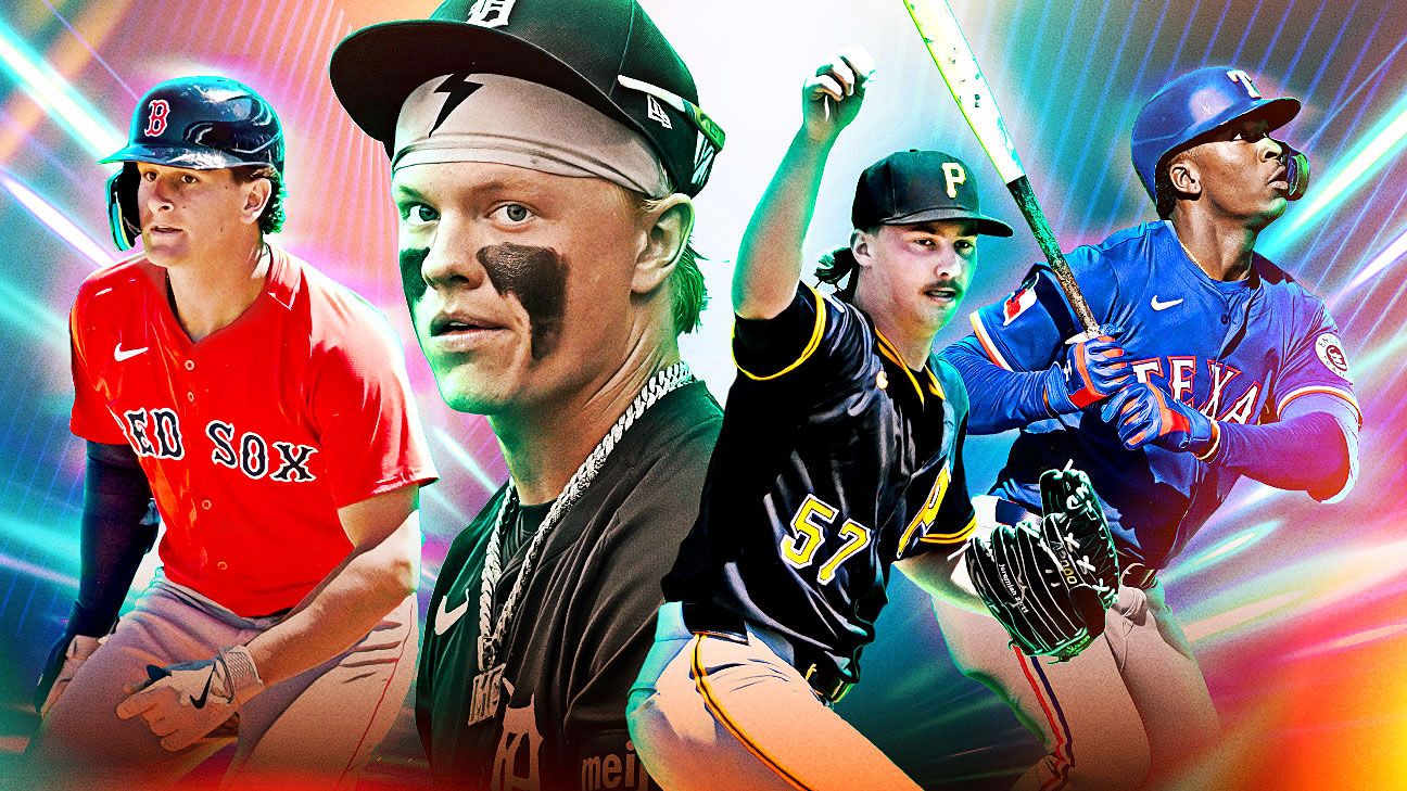 Updated top 50 MLB prospect rankings: There's a new No. 1 on our ...