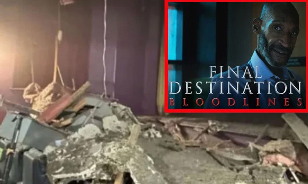 Cinema hall ceiling collapses during screening of mysterious film ...