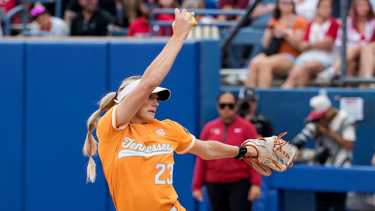 79.4 mph! How Tennessee pitcher Karlyn Pickens became the hardest ...