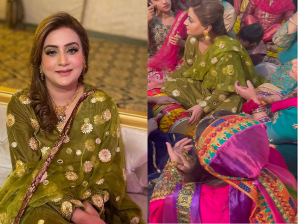 Video goes viral as Azma Bukhari plays dhol at wedding