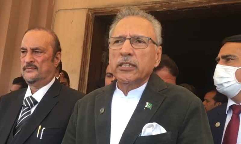 President Arif Alvi appears in 2016 case setting aside constitutional ...