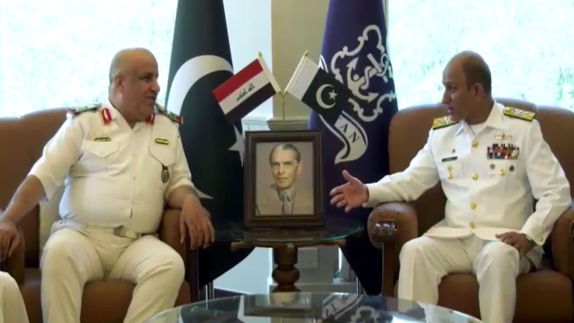 Iraqi Commander appreciates Pakistan Navy's role in regional maritime ...