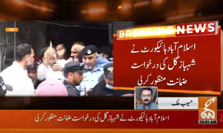 Sedition case: IHC grants bail to PTI leader Shahbaz Gill