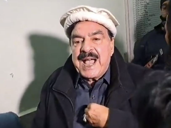 “announce Election Date Or Step Down ” Sheikh Rashid Asks President Alvi