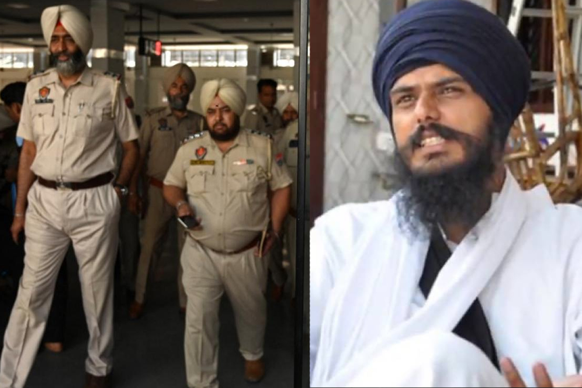 خالصتان تحریک کے سکھ رہنما امرت پال سنگھ کو پولیس نے گرفتار کرلیا