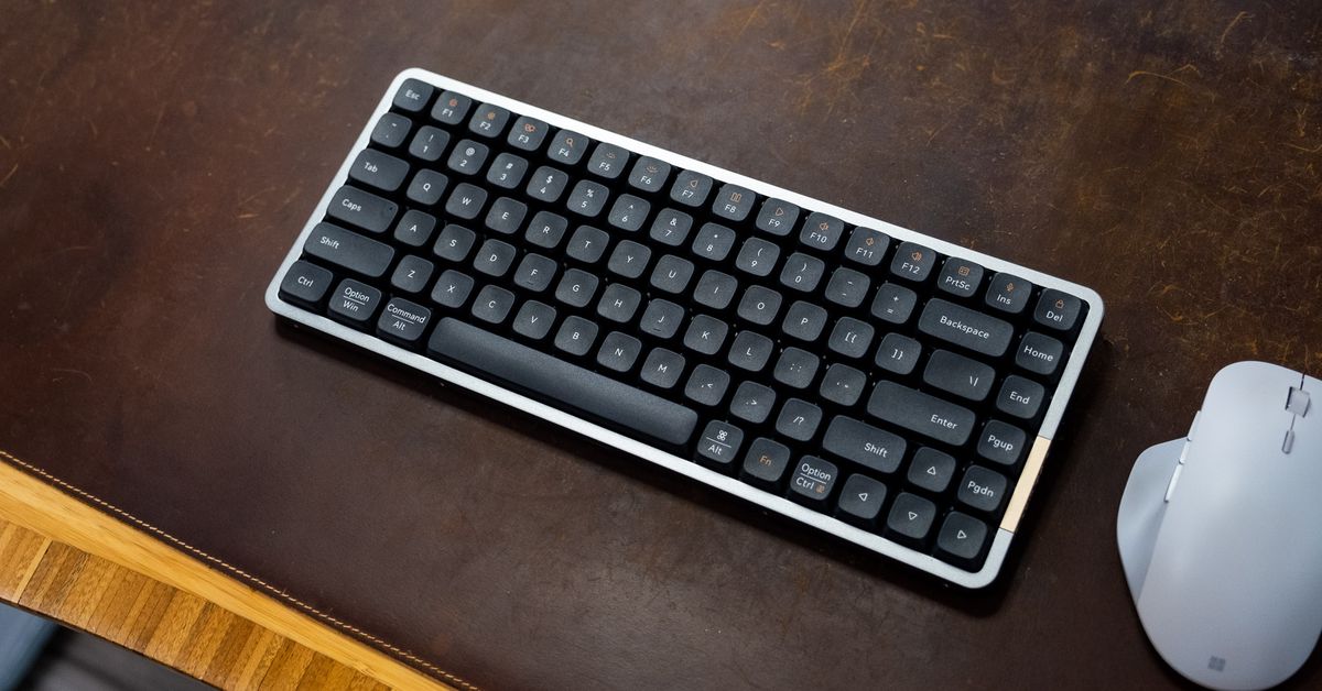 This is the keyboard that will convert you to the low-profile life