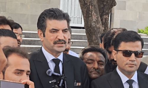 Sher Afzal Khan Marwat becomes PTI's senior vice-president