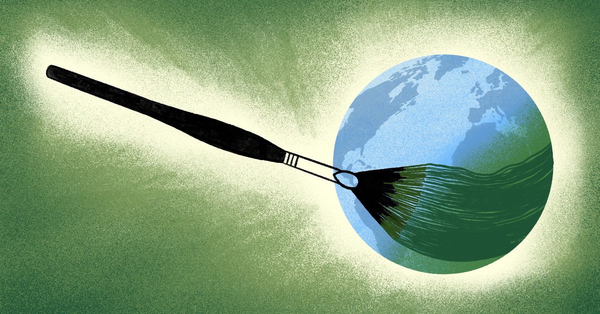 The Earth is getting greener. Hurray?