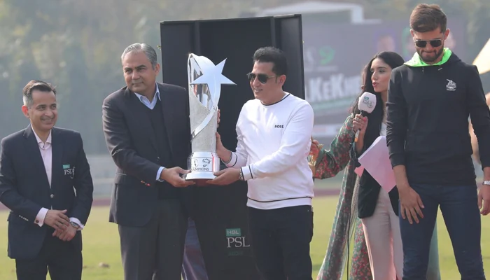 Trophy of PSL-9 unveiled