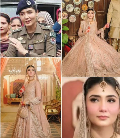 اچھرہ خاتون کی جان بچانے والی خاتون اے ایس پی شہر بانو کی تصاویر وائرل